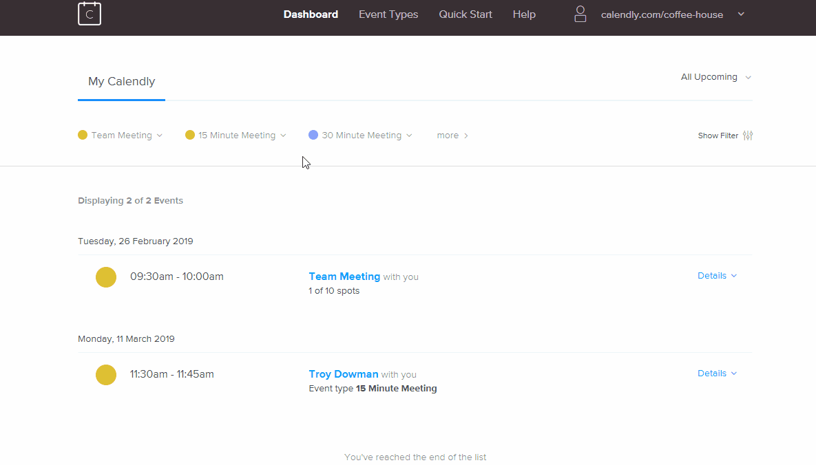 Creating a meeting or bookable event – You at Work Help Centre